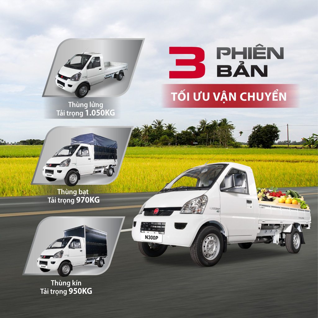 TẠI SAO NÊN CHỌN XE TẢI NHẸ TQ WULING N300P - Isuzu Đà Nẵng - 0935 44 26 28